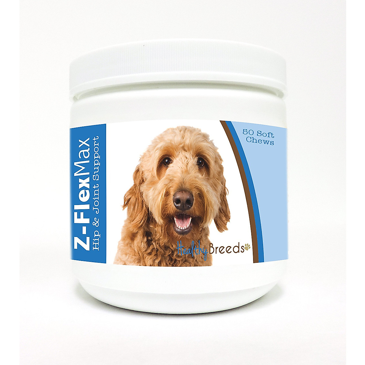 Healthy Breeds Goldendoodle Z-Flex Max Hip and Joint Soft Chews 50 Count