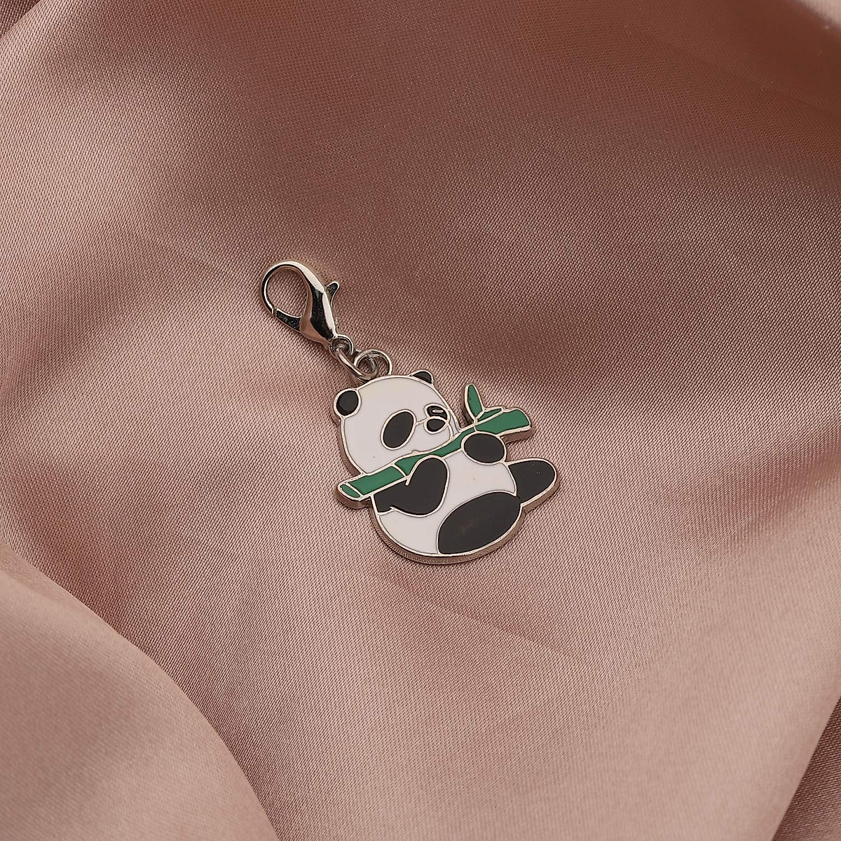 AKTAP Panda Necklace Panda Lover Gifts Infinity Y Necklace Cute Animal Panda Bear Jewelry for Mother's Day Birthday Gift BFF Jewelry