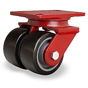 4" Hamilton S-HS2-4DB70 Heavy Service Dual Duralast® Wheel Swivel Caster