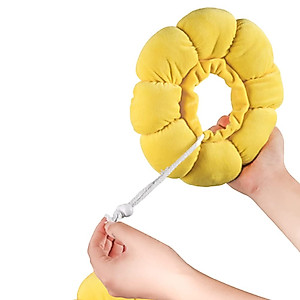 1Pc Elizabeth Collar - bite Collar cat Cone cat Recovery Cone Elizabethan Dog Surgery Collar Lick Cone Cute cat Neck Cone Hamster Recovery Collar After pp Cotton pet