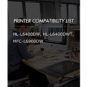 (20,000 Pages, 3-Pack) Compatible TN890 TN-890 Toner Cartridge Replacement for Brother HL-L6400DW HL-L6400DWG HL-L6400DWT MFC-L6900DW MFC-L6900DWG Ink Printer, Sold by Green Toner Supply