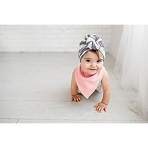 Copper Pearl Baby Bandana Drool Bibs for Drooling and Teething 4 Pack Gift Set Sweetheart, Soft Set of Cloth Bandana Bibs for Any Baby Girl or Boy, Cute Registry Ideas for Baby Shower Gifts