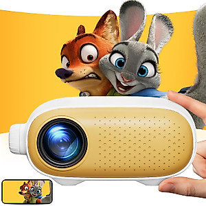 Mini Projector, ARTSEA Full HD 1080P 7000L Portable Projector for Outdoor Movie, LED Pico Video Projector for Home Theater, Phone Projector Compatible with HDMI, USB, TV Stick, Laptop, iOS and Android