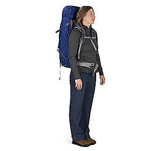 Osprey Ariel 65L Women's Backpacking Backpack, Ceramic Blue, WM/L
