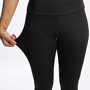 SEASUM Womens Scrunch Butt Yoga Legging - High Waist Workout Gym Ruched Pants Booty High Rise Push Up Tights S