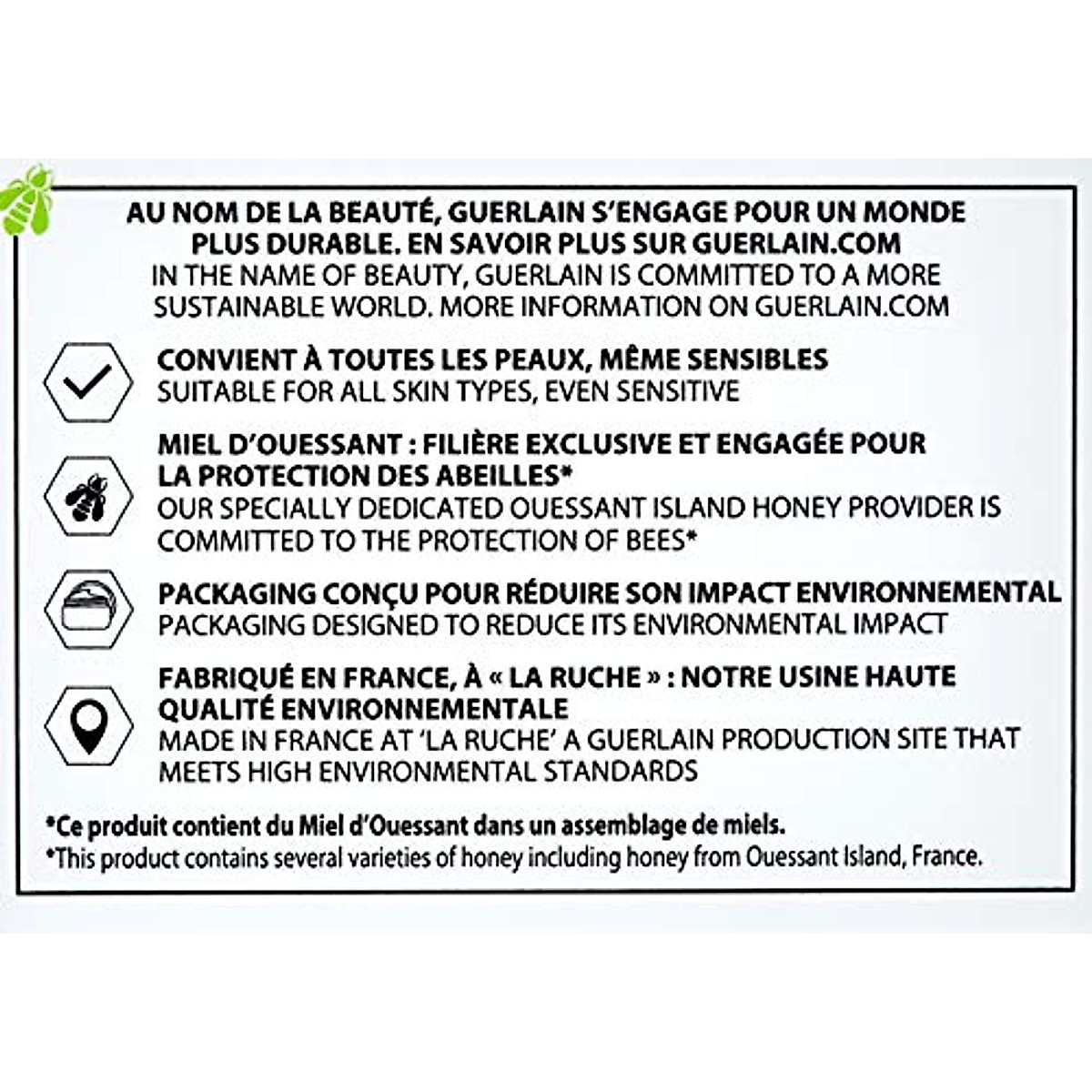 Guerlain Abeille Royale Day Cream - Firms, Smoothes & Illuminates 50ml / 1.6oz parallel import goods