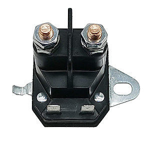 Starter Solenoid Replaces 192507 532192507 762-1261-211-51 582042801 582042802 435-325, Works with AYP Cub Cadet Craftsman Husqvarna MTD Trombetta Riding Lawn Mower Tractor