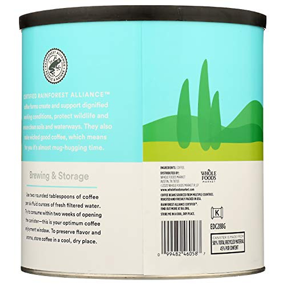 365 by Whole Foods Market, Coffee Buona Giornata Italian Roast, 28.5 Ounce