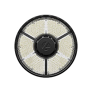Lithonia Lighting CPRB ALO14 UVOLT SWW9 80CRI DBL LED Round High Bay with Switchable Color Temperature and Adjustable Light Output Switch, Multi-Volt 120-347V, 15-Inch, Black