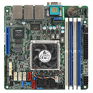ASRock Rack C3558D4I-4L Atom C3558 Mini ITX Motherboard w/Quad GbE LAN, IPMI, 13 x SATA Connectors