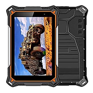HIDON] Promotion 8 inch Android Handheld Terminal pad with 6G+128G Octa-core 2.3GHz CPU 10000mAh Battery Industrial Rugged Tablet IP68