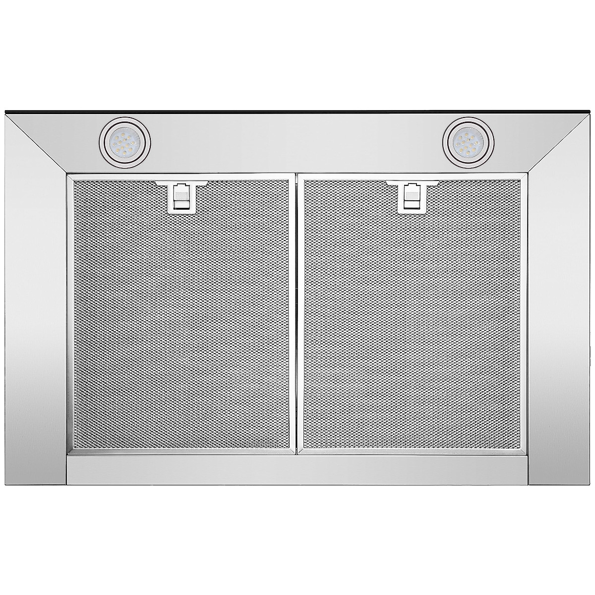 Blue Ocean 30" RHKE3 Stainless Steel Wall Mount Kitchen Range Hood | 760 CFM | LED Lights | PRO PERFORMANCE | LED Touch Panel w/Digital Clock | Ducted/Ductless Convertible Duct