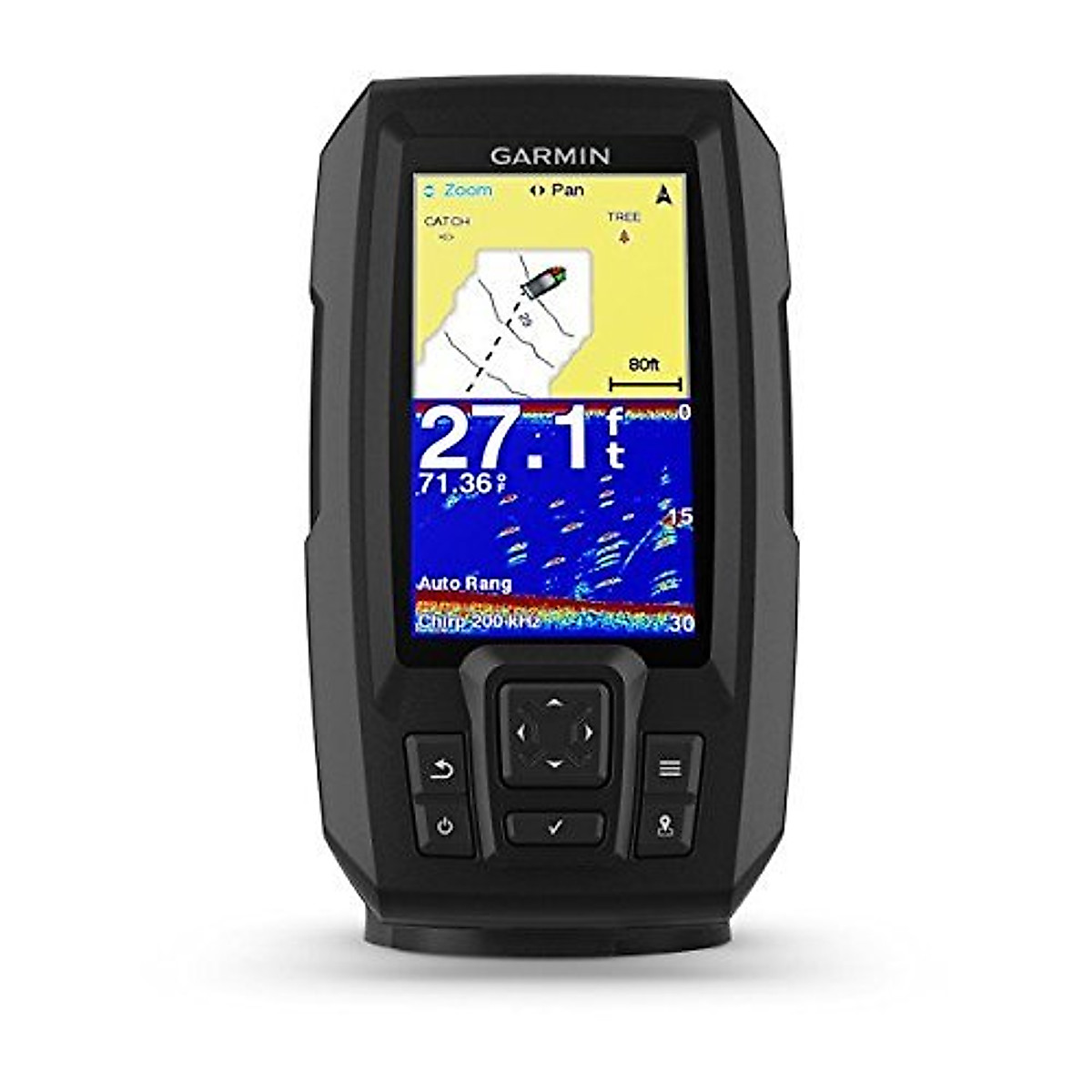 Garmin Striker Plus 4 with Dual-Beam transducer and Protective Cover, 4 inch Screen 010-01870-00