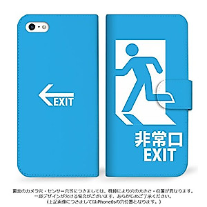 mitas Android One S6 S6-KC Case Notebook Type Emergency Exit Exit Sky (475) SC-0211-SK/S6-KC