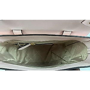 Michael Kors Manhattan Medium Top Handle School Satchel Leather Bag