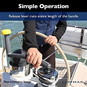 8" One Touch Aluminum Winch Handle