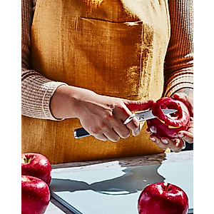 Material - Magnetic Knife Block Set - Kitchen Knife Set - Knife Block, 8" Chef Knife, 6" Serrated Bread Knife, 4" Paring Knife, Walnut/Almost Black