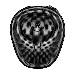 beyerdynamic DT 990 PRO Studio Headphones (Ninja Black, Limited Edition) Bundle with Hard Shell Headphone Case (2 Items)