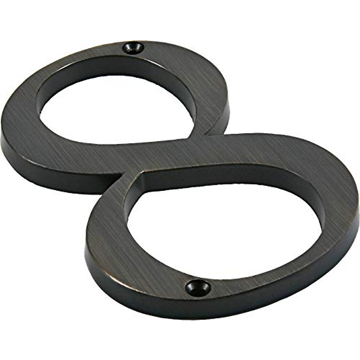 Distinctions 843248 4" Flush Mount House Number 8, No Size, Bronze