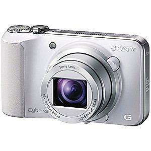 Sony Cyber-shot DSC-HX10V 18.2 MP Exmor R CMOS Digital Camera with 16x Optical Zoom and 3.0-inch LCD (White) (2012 Model)