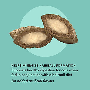 Amazon Brand - Kitzy Hairball Control Crunchy and Soft Natural Cat Chews, Tuna, 16 oz