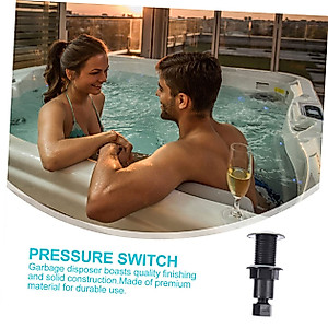 DOITOOL 3pcs Kitchen Air Bathroom Disposal Air Waste Disposal Air For Garbage Disposal Air Garbage Disposal Garbage Disposal Replace Bathtub Stainless Steel Start Spa Plastic