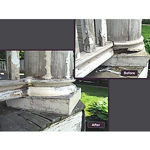 Abatron WoodEpox Kit - 2 Pint - 2-Part Structural Epoxy Adhesive Filler - Wood Filler Putty