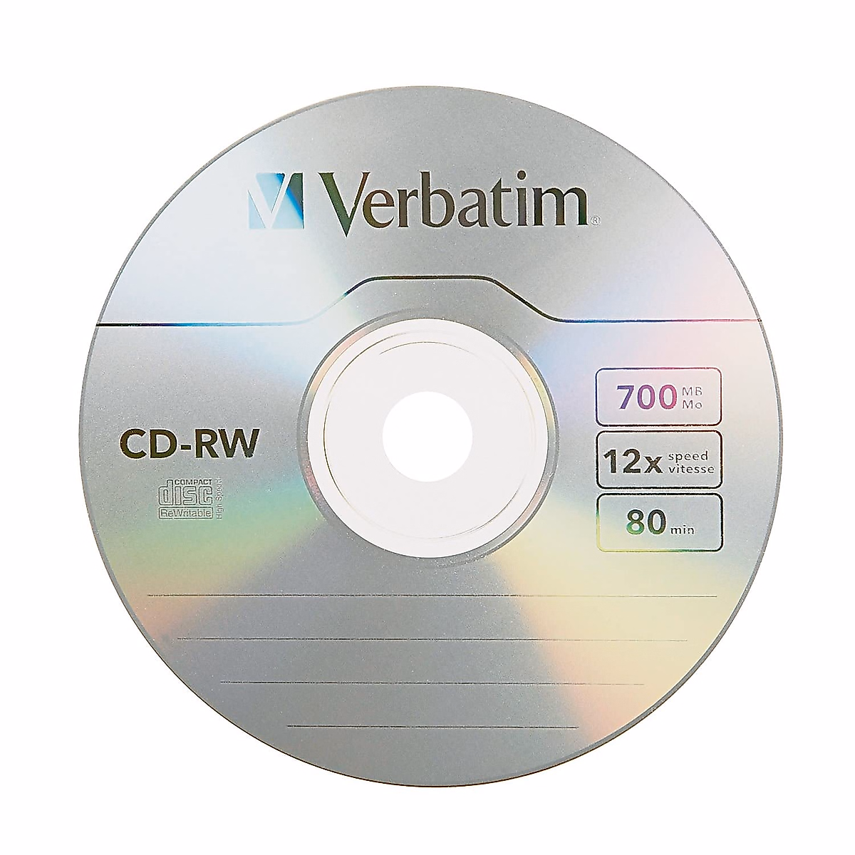 VER95156 - Verbatim CD-RW Discs