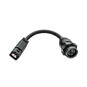 Motorguide Tour Series Sonar Ready Humminbird 7-Pin Sonar Adapter, Black