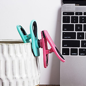 Mr. Pen- Chip Clips, Magnetic Clips, 6 Pack, Bag Clips, Bag Clips for Food, Magnet Clips, Chip Clips Bag Clips Food Clips, Chip Bag Clip, Clips for Food Packages, Magnetic Bag Clips, Clips for Fridge