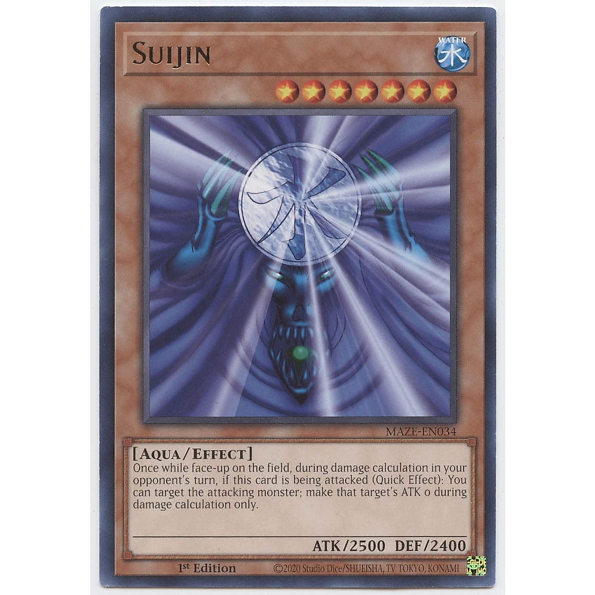 Suijin - MAZE-EN034 - Rare - 1st Edition