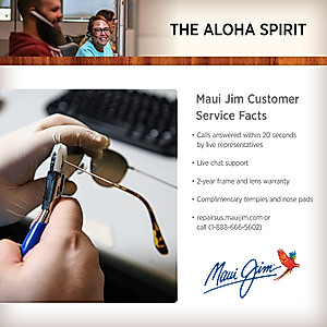 Maui Jim Women's Siren Song Polarized Cat Eye Sunglasses, Black w/Man UTD & Maui/Dual Mirror Silver to Black, Medium