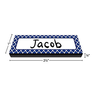 Teacher Created Resources Moroccan Magnetic Labels (20684) 2.5 x 1 inch