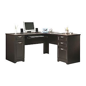 Realspace® Magellan 59"W L-Shape Corner Computer Desk, Espresso