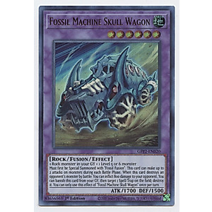 Fossil Machine Skull Wagon - GFP2-EN020 - Ultra Rare - 1st Edition