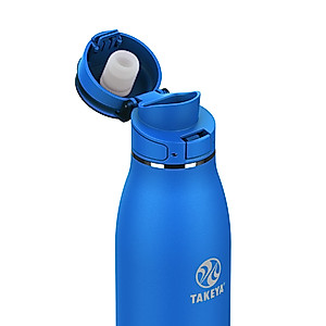 Takeya Traveler Insulated Coffee Mug with Leak Proof Lid, BPA Free, 25 Ounce, Cobalt