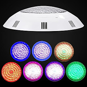 LED Pool Lights,LED Pool Light Waterproof IP68 Pool Lights 35W Multi Color Underwater Light Multicolor Light with Remote Control for Swimming Pool, Rockery, Aquarium, Garden,Waterfall