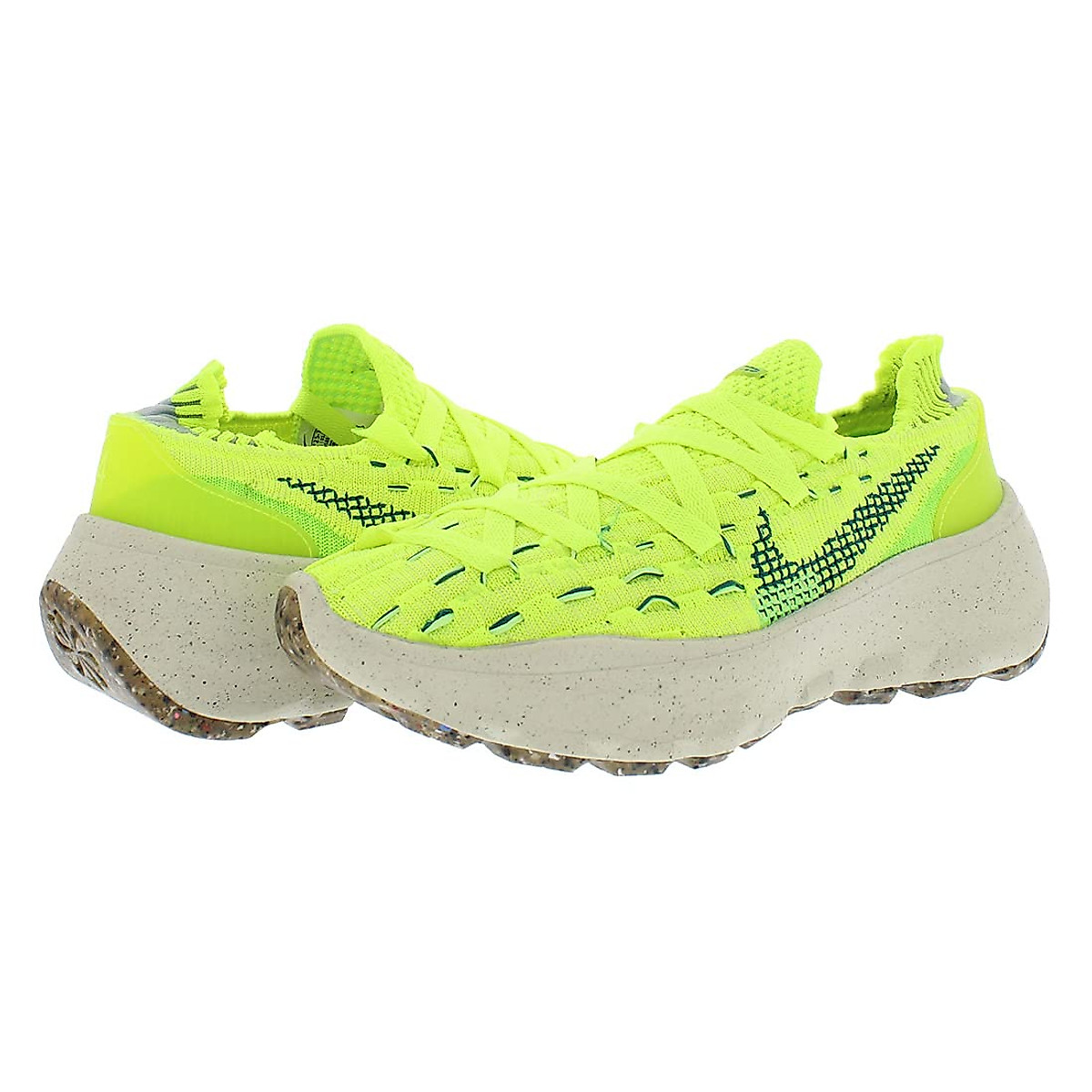 Nike Space Hippie 04 Womens Shoes Size 8, Color: Neon