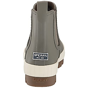 Sperry Women's Torrent Chelsea Rain Boot, Olive, 6.5 M