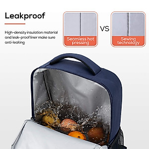 TOURIT Insulated Cooler Backpack Lightweight Backpack Cooler Bag Leak-Proof Backpack with Cooler for Men Women to Work, Picnics, Hiking, Camping, Beach, Park Day Trips, 25 Cans