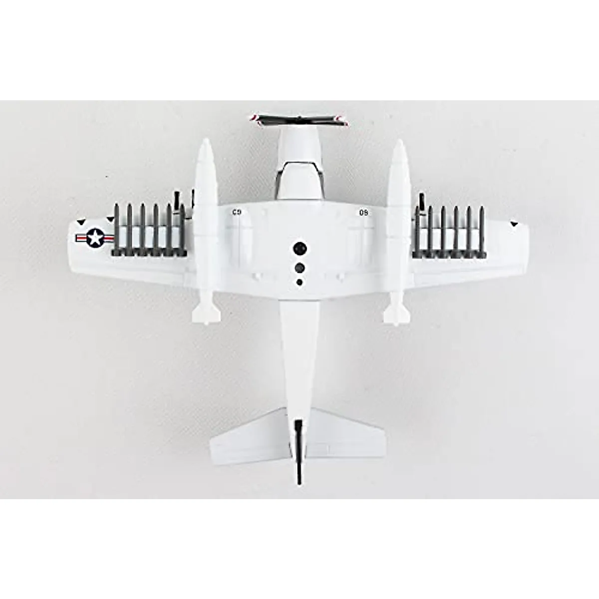 Daron Postage Stamp A1H SkyRaider 1/110 Papoose Flight PS5364-3, White