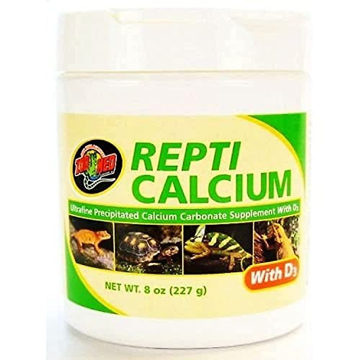 Zoo Med Reptile Calcium with Vitamin D3, 8-Ounce