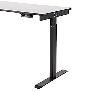 SCKTFS Computer Desk Laptop Desk Rolling Single Electric Height Adjustable Desk for Office Home Furniture (Color : OneColor)