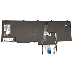 New Keyboard for Dell Latitude E5550 E5570 5550 5580 5590 5591 Precision 3510 3520 7510 7520 7710 7720 US MP-13P53USJ698 PK1313M3B00 16I24613578M 0383D7 Black Backlight