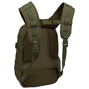 Samurai Tactical Tactical Day Pack Backpack for Everyday, Olive Drab, One Size