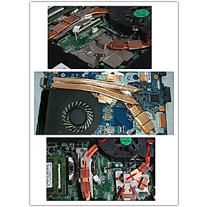 Easycargo 100pcs 12 sizes 15mm Copper Pad Shim Kit, Pure Copper Heatsink C1100, Low Profile Thermal Plate Cooler for Cooling PC Laptop GPU CPU IC Chips VGA RAM VRAM VRM PS5 M.2 SSD NVMe 2280 2242 2230