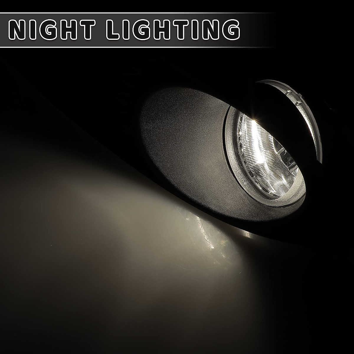 AUTOWIKI Fog Lamp Lights Assemblies For 2010 2011 2012 2013 2014 2015 2016 2017 2018 2019 2020 Dodge Journey 1 Pair