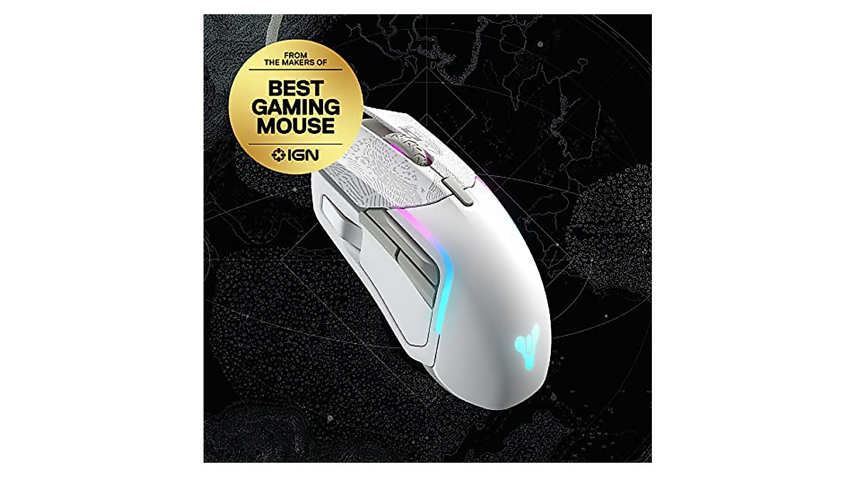 SteelSeries Rival 5 Gaming Mouse - Destiny 2 Edition