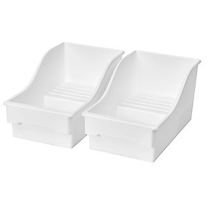 Buddeez Large Pantry Bins, White