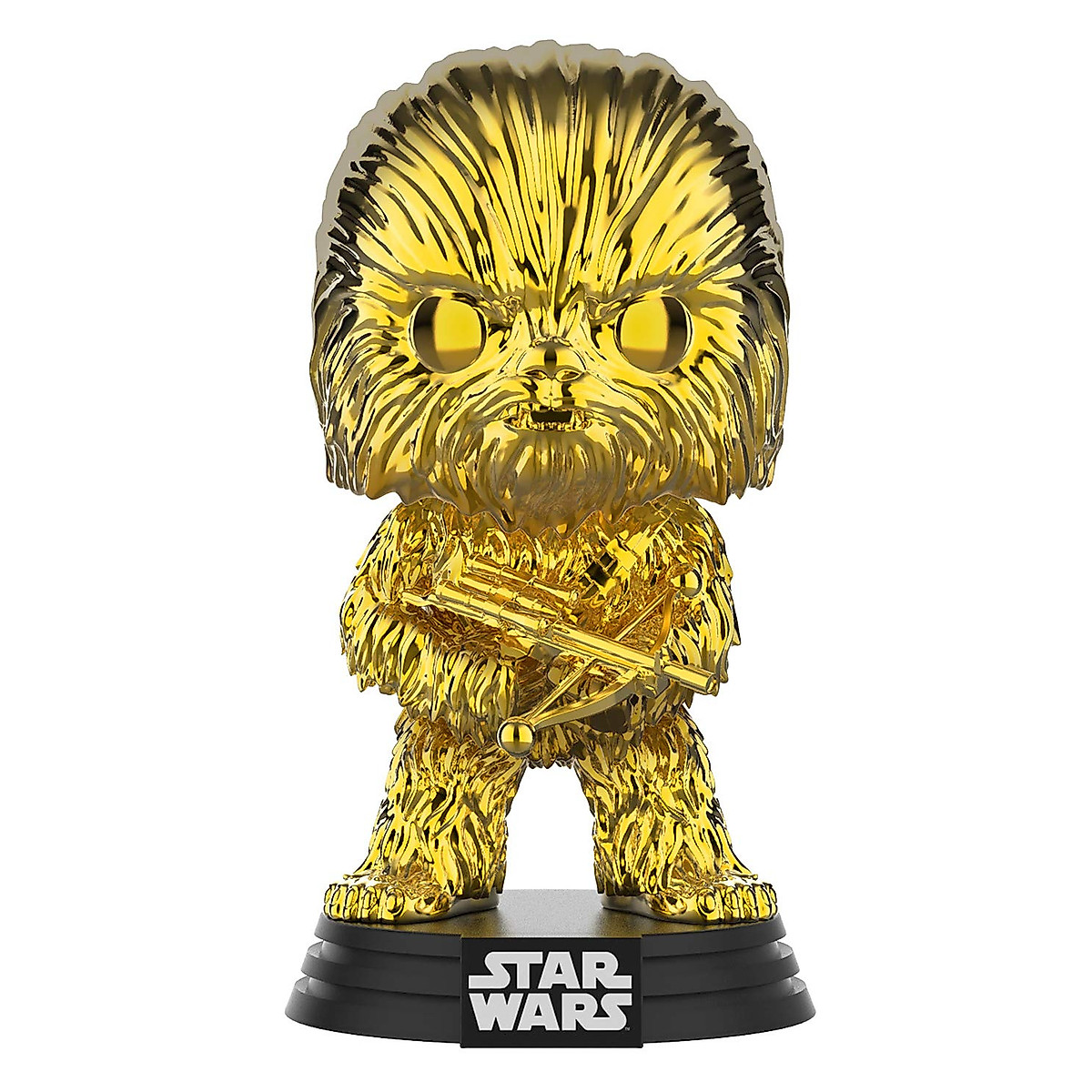 Funko Pop! Star Wars: Chewbacca Gold Chrome Galactic Convention